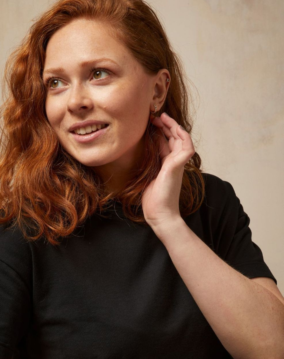 Crop Top En Coton Bio éthique Et Made In France Noir Lemahieu