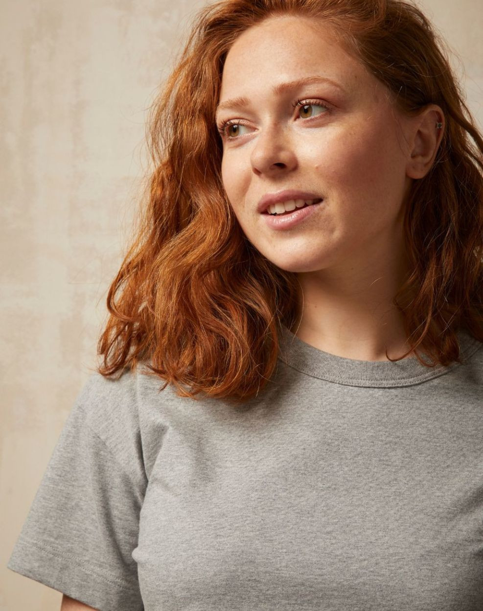 Crop Top En Coton Bio éthique Et Made In France Gris Lemahieu